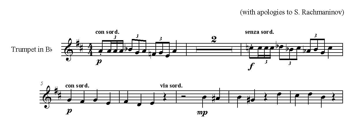 con sord. placement? - Advice and Techniques